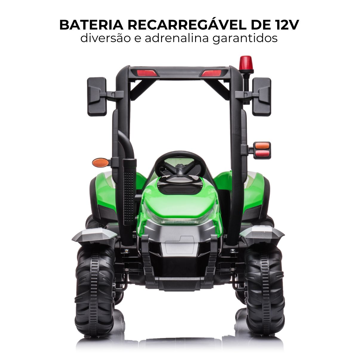 Mini Trator El trico 12V Verde BW319VD ImportWay Mini Trator El trico 12V Verde BW319VD ImportWay
